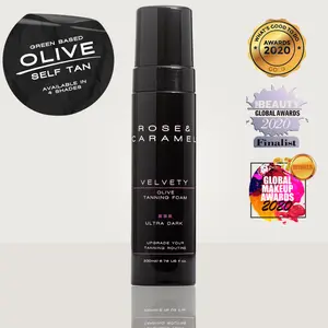 SOLSKIN Tan Mousse and Mitt Bundle | Deep Golden Self Tan Foam with ...