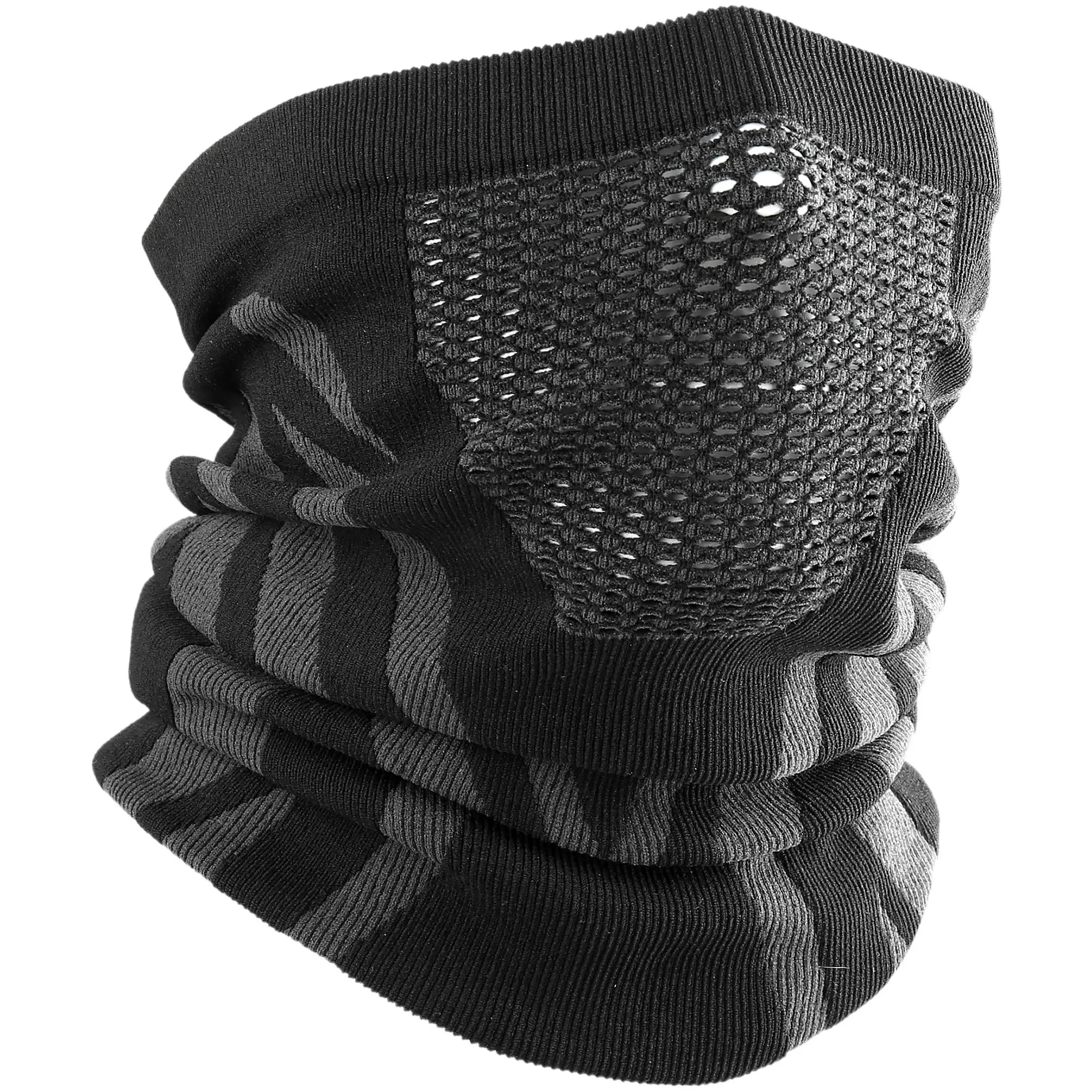 Winter Outdoor Cycling Face Mask, Windproof Warm Neck Gaiter, Sports ...